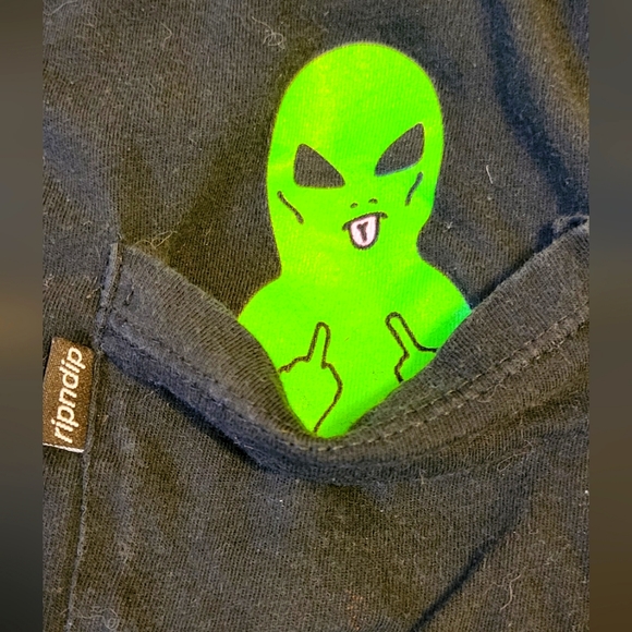 Ripndip | Tops | Ripndip Alien Pocket Shirt | Poshmark